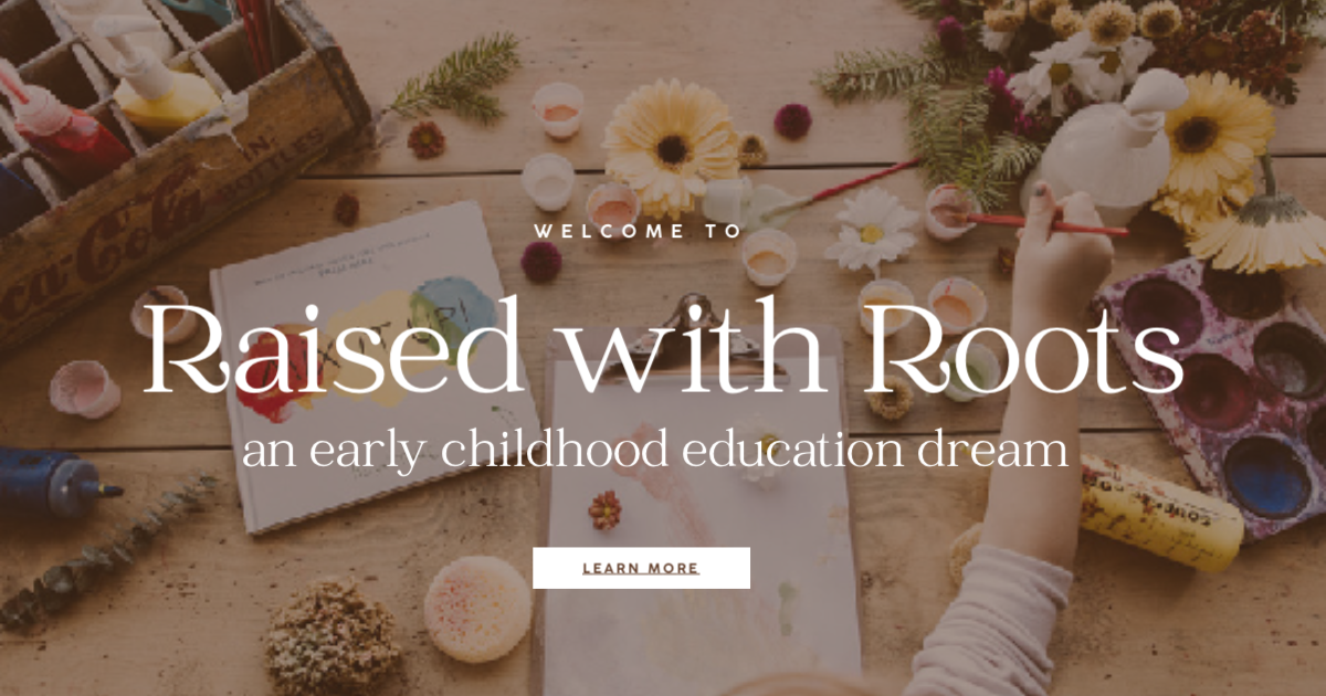 Raised with Roots Website
